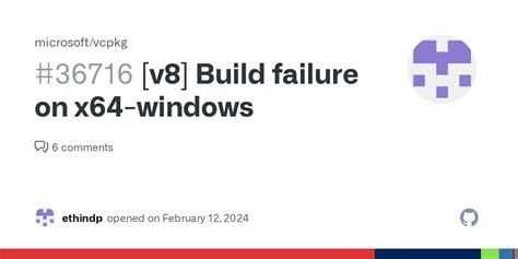 V Build Failure On X Windows Issue Microsoft Vcpkg GitHub