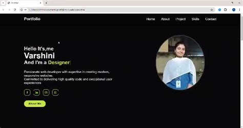 Video Varshini Sivakumar On Linkedin Webdevelopment Internship