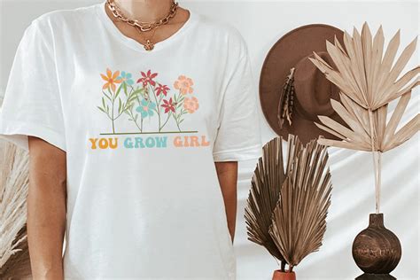 You Grow Girl Png For Shirts Graphic Illustration Par Go Go Vector · Creative Fabrica