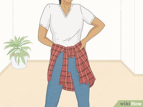 10 Simple Ways To Wear An Oversized Flannel Shirt Wikihow Life
