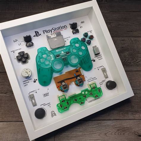 Ps1 Ps Psx Shadow Box Diorama Controller Smontato Console Di Etsy