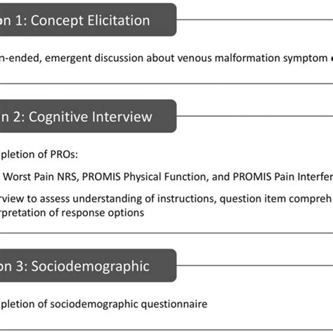 Participant Interview Outline Nrs Numeric Rating Scale Promis