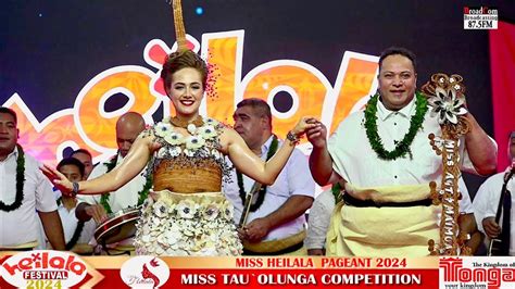 🌺 Miss Heilala Pageant ️ Teunga Tauolunga And Tauolunga 🇹🇴 Tongan Dance
