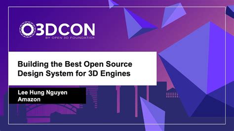 Building The Best Open Source Design System For 3d Engines Youtube