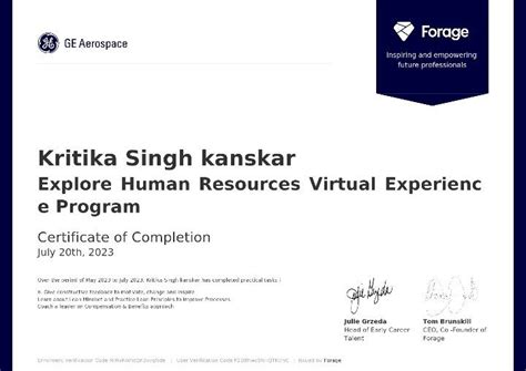 Kritika Singh On Linkedin Forage Generalelectric Virtuallearning