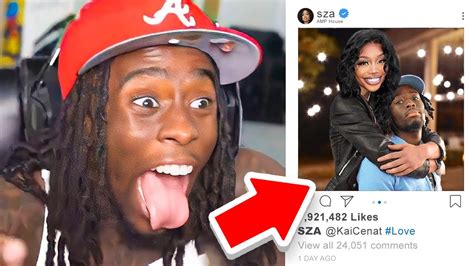 Sza Posted Kai Cenat On Instagram Youtube