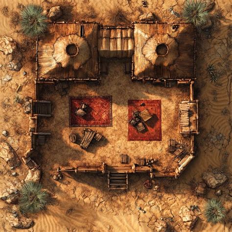 130 Desert Battlemap Bundle Rpg Battle Grids Dandd Tabletop Maps