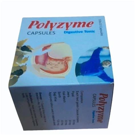Polyzyme Digestive Tonic Capsules At Rs 280box पाचन कैप्सूल In