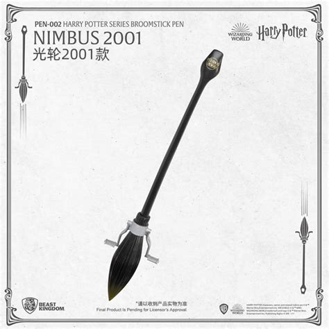 Pre Sale Of The Beast Kingdom Harry Potter Wand Pen Second Nimbus 2000