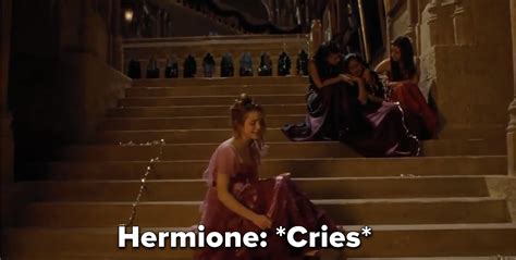 Hermione Granger Yule Ball Stairs