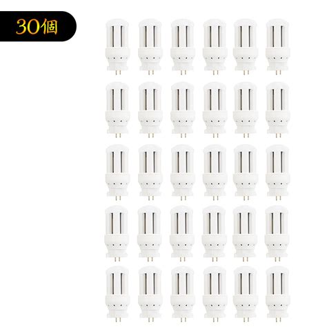 【楽天市場】30個 led電球 一般電球形 GX10q ledライト led蛍光灯 FDL9形 コンパクト形LEDランプ グロー式工事不要 ...
