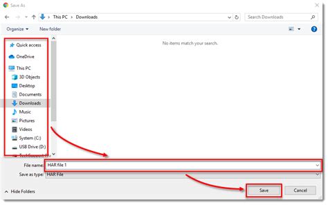 [kb7697] generate a har log file requested by eset technical support