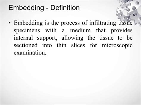Processing Of Tissues For Histological Examination Pptx