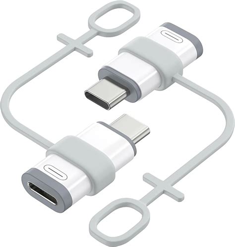 Moko Lightning Female To Usb C Male Adapter 2pack Not For Audio Otg