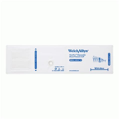 Welch Allyn Disposable Flexiport Cuff Soft 10 Blood Pressure Cuffs