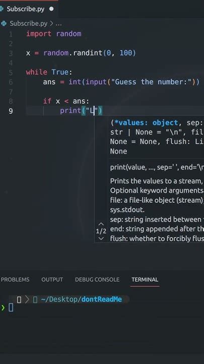 Number Guessing Game Python Shorts Python Coding Programming Asmr Subscribe Asmrsounds