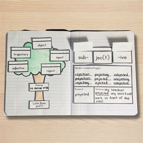 imse morphology interactive notebook bundle