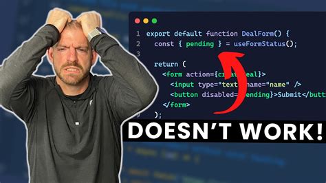 My Problem With Next Js Server Actions Youtube