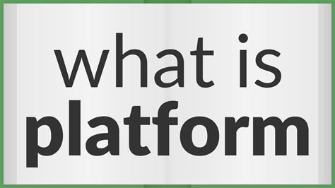 Virtual Platform Meaning At Jana Bowers Blog