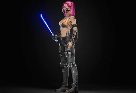 Create D Realistic Stylized Unreal Engine Game Character Tattoo Model Nsfw Art By Tulianx Fiverr