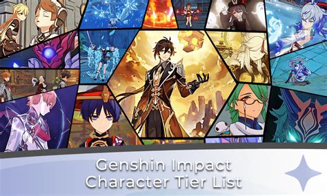 Genshin Impact Character Tier List Avid Achievers