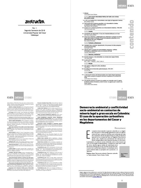 Conflictos Socio Ambientales En Minería Pdf Minería Entorno Natural