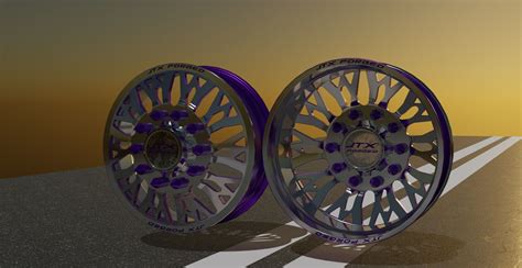 Jtx Forged Lotus Dually 3d Model Cgtrader
