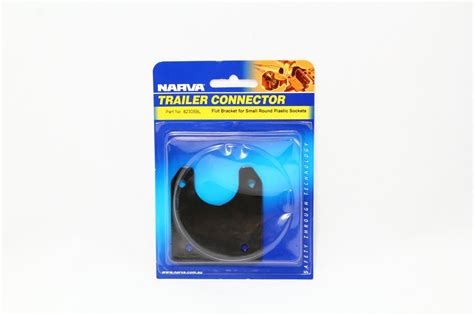 Narva Trailer Flat Bracket Small Round Plastic Clampline