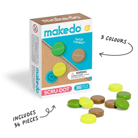 Scru Dot Wild Things Makedo