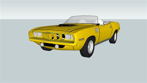 Nash Bridges 1970 Hemi Cuda 3d Warehouse