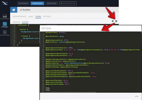 How To Add Customized Styles To Your App Backendless