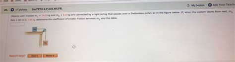 Solved 20 1 Points Sercp10 4 P 045 Ml Fb My Notes Ask