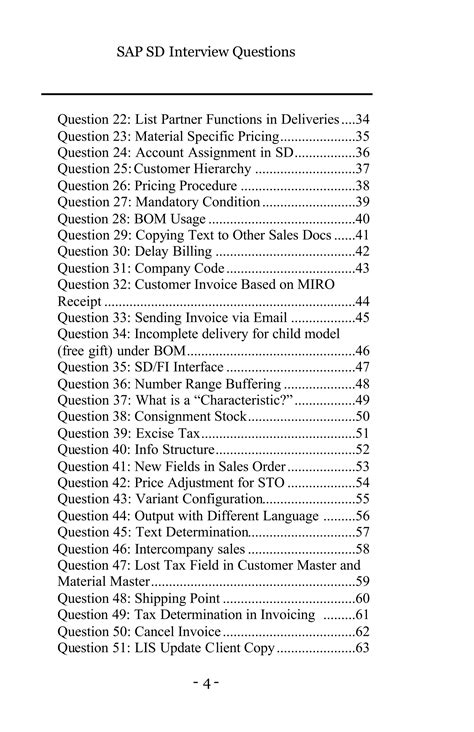 Sap Sd Interview Questions With Explanation Pdf