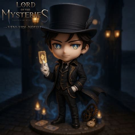 🎨 Klein Moretti Chibi Lord Of The Mysteries・ Stl File For 3d Printing
