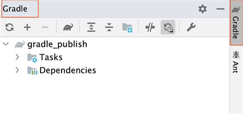 Gradle Tool Window Intellij Idea