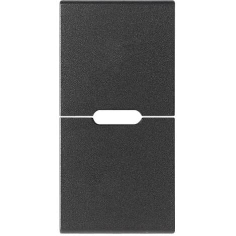 Vimar R19531s 1m Bouton Neutre Pour Interrupteurs à Bascule Gris