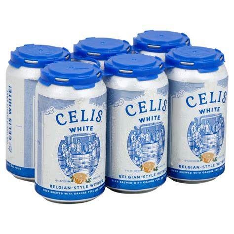 Celis White Belgian Style Witbier Craft Beer 6 Pk Cans Shop Beer At H E B