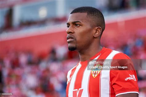 Sergio Akieme Rodriguez Of Ud Almeria Looks On Prior To The Laliga