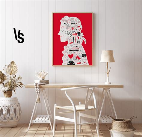 Funny Mozart Print Cute Classical Music Poster Mozart Quote Wall