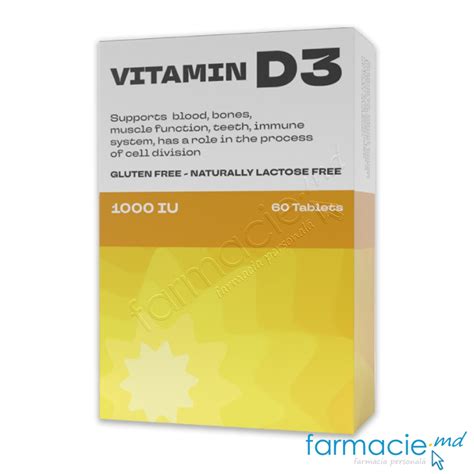 Vitamina D3 1000 Ui Comp N60 Pharmalife