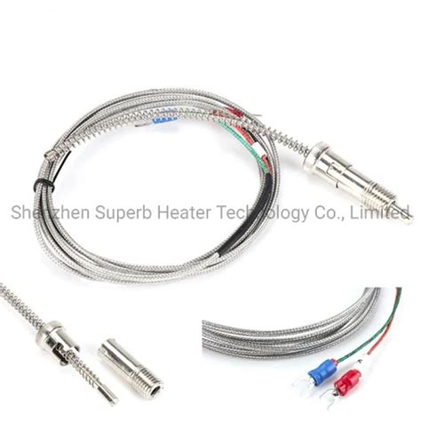 Plastic Injection Molding Machine Type K J Thermocouple For