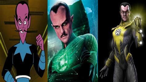 The Evolution Of Sinestro Youtube