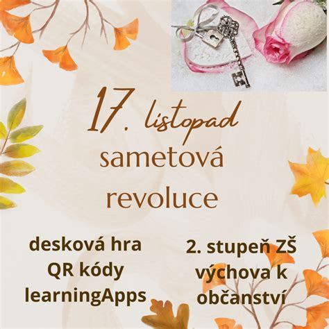 17 Listopad Sametová Revoluce Učitelnice 17 Listopad Sametová Revoluce Učitelnice