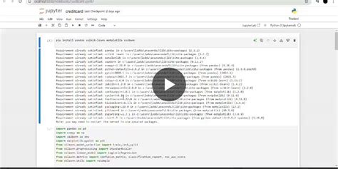 Datascience Machinelearning Frauddetection Creditcardfraud Ai Mahalakshmi Kuruva
