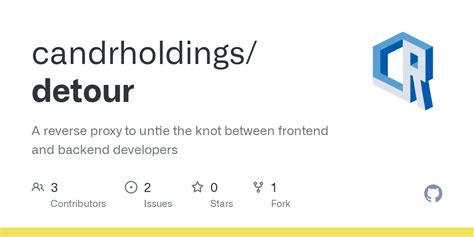 Github Candrholdings Detour A Reverse Proxy To Untie The Knot Between Frontend And Backend