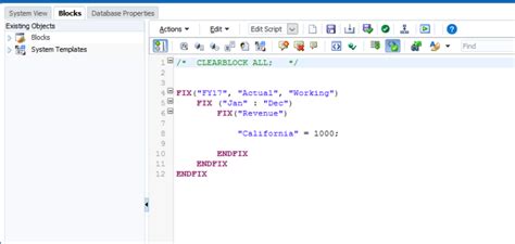 Essbase Lab Missing Block The EPM Lab