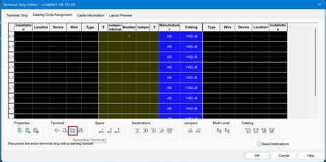 Autocad Electrical Adding New Terminal Strip Through Terminal Strip Editor