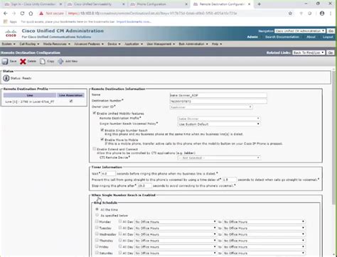 cucm 10 5 remote destination profile issue cisco community