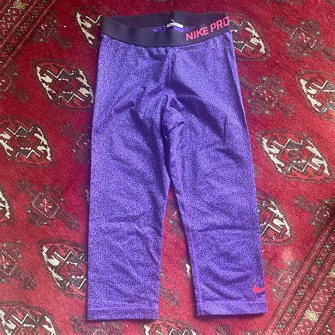 Nike Pro Leggings Ankle Height Depop