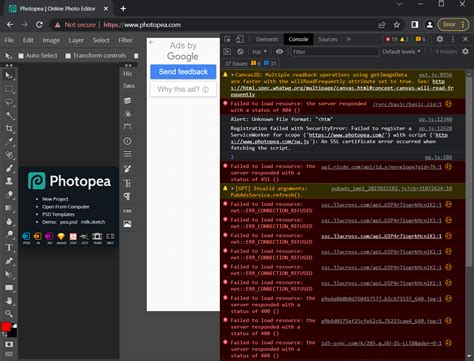 Cannot Create A New Project · Issue 5410 · Photopeaphotopea · Github